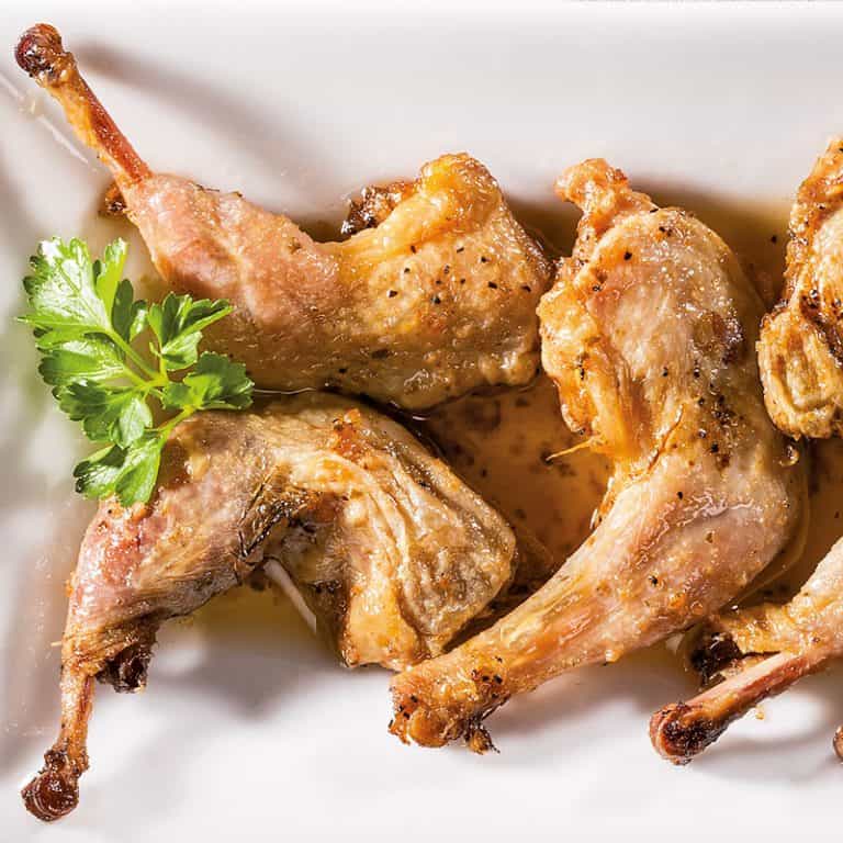 6 Cuisses de Caille en Persillade - Le Moulin d'Arius